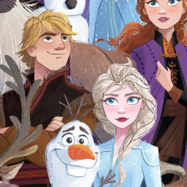 Frozen Fabric - Etsy