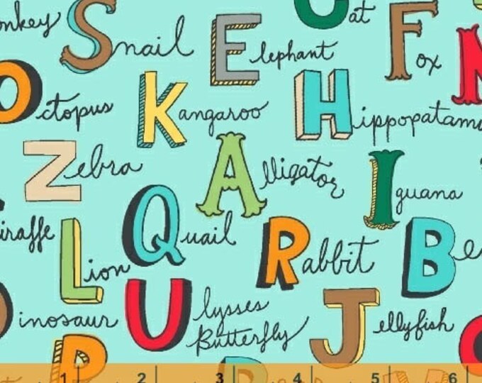 Animal Abcs - Alphabet Words Aqua by Whistler Studios From Windham ...