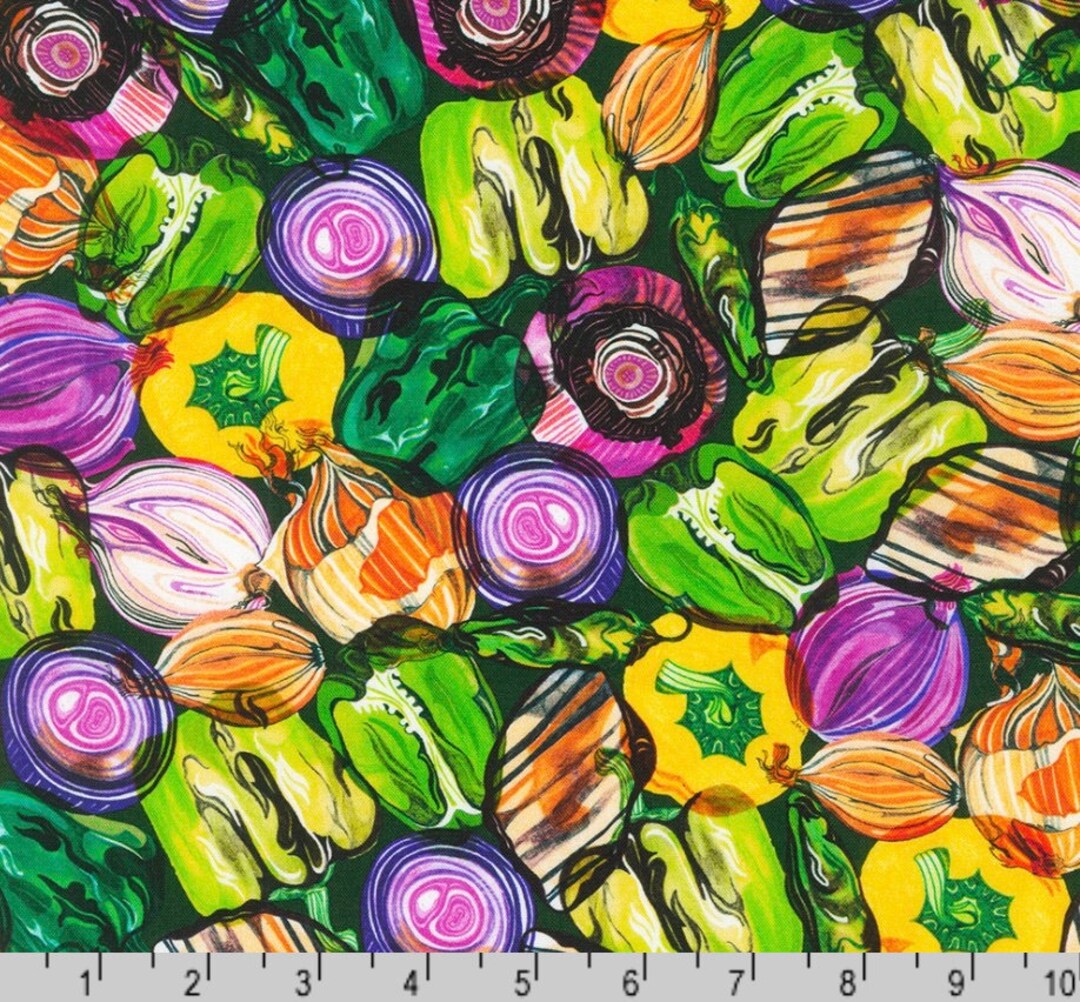 Chef’s Table - Vegetables Basil by Hennie Haworth From Robert Kaufman ...