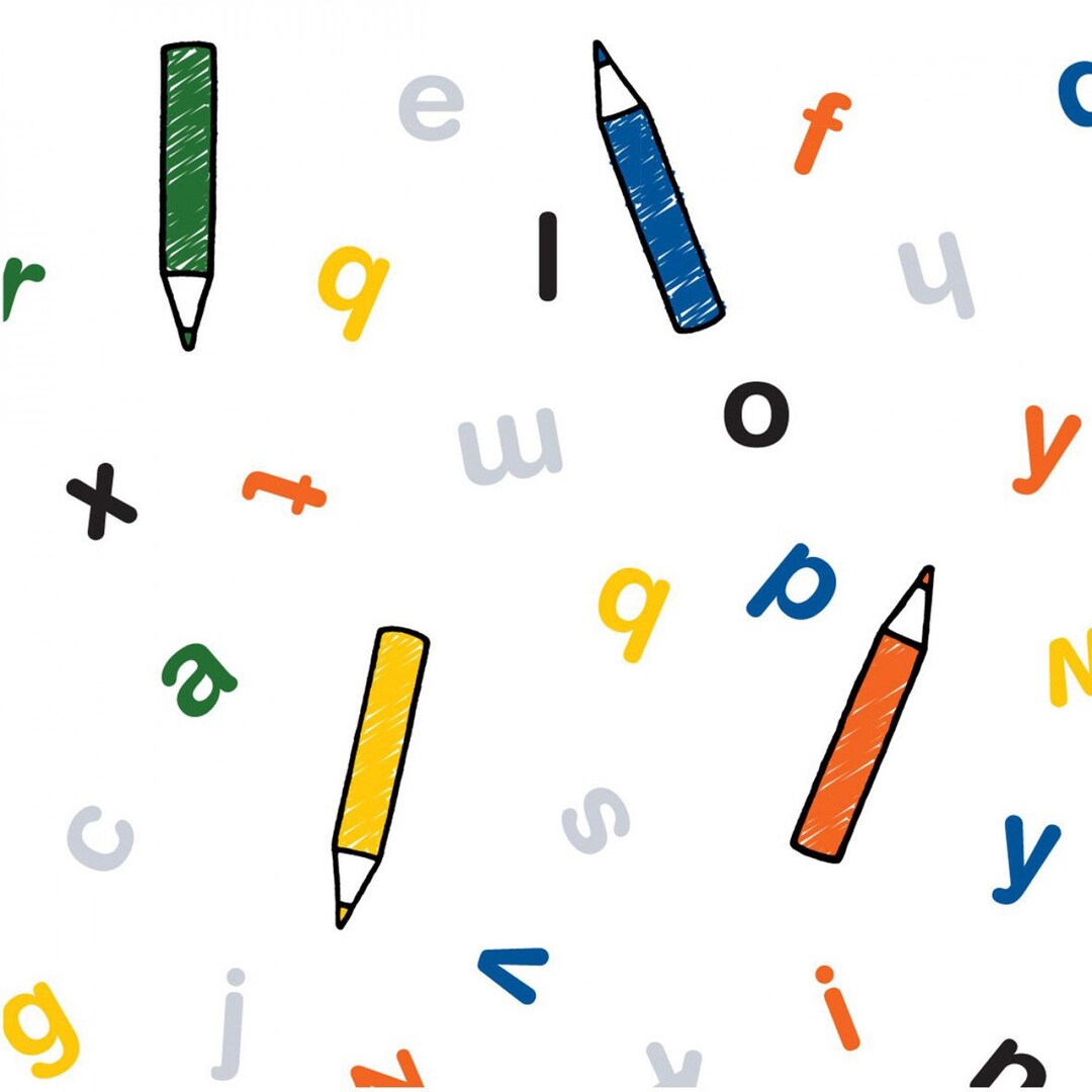 Miffy School - Alphabet Pencils From the Craft Cotton Company - Etsy