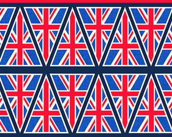 London Icons Makower Fabric - Etsy