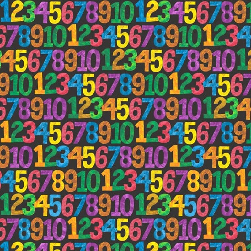 Fabric Numbers - Etsy