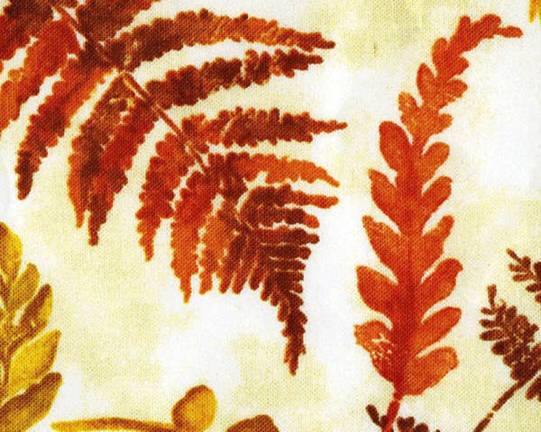 Fall Festival - Cream Leaves From Timeless Treasures - Etsy
