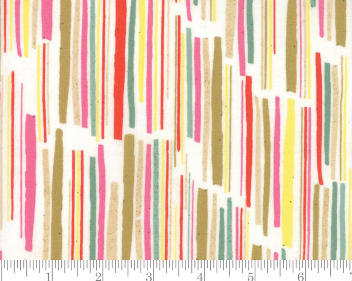 Meraki - Aknaten Marzipan Dashes by Basicgrey From Moda - Etsy