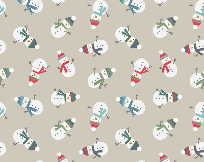 Snow Day Fabric Fun at the Park on A Snow Day by Heleen Vd Thillart ...