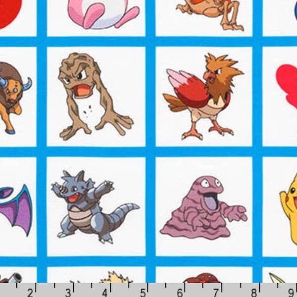 Pokémons Fabric - Etsy