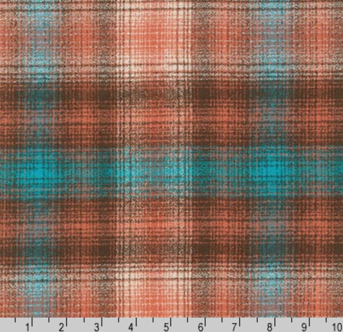 Mammoth FLANNEL Mahogany From Robert Kaufman Fabric - Etsy