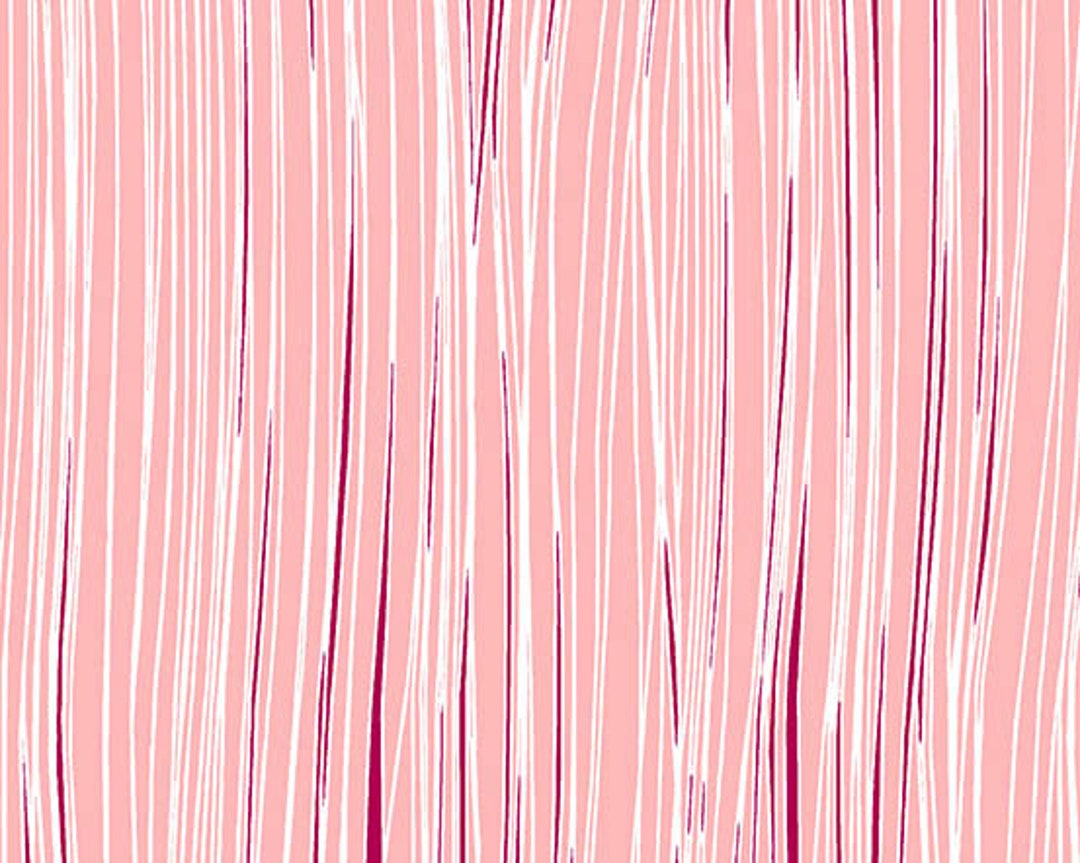 Mosaic - Lines Baby Pink by Shannon Brinkley From Andover Fabrics - Etsy