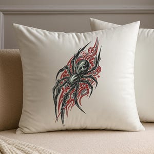 Spider Embroidery Design, Spider Embroidery, Insect Embroidery File ...