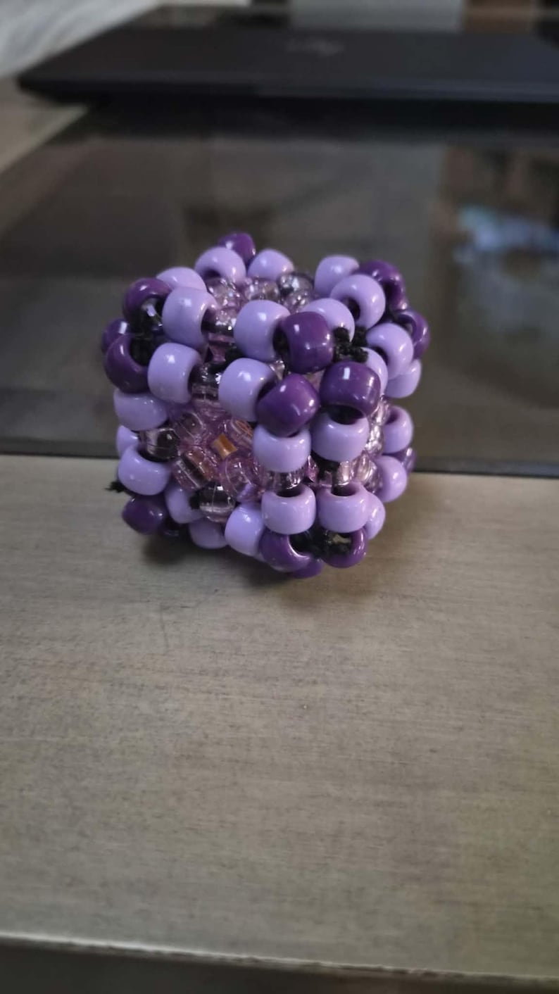 Kandi Fidget Shaker Cube - Etsy