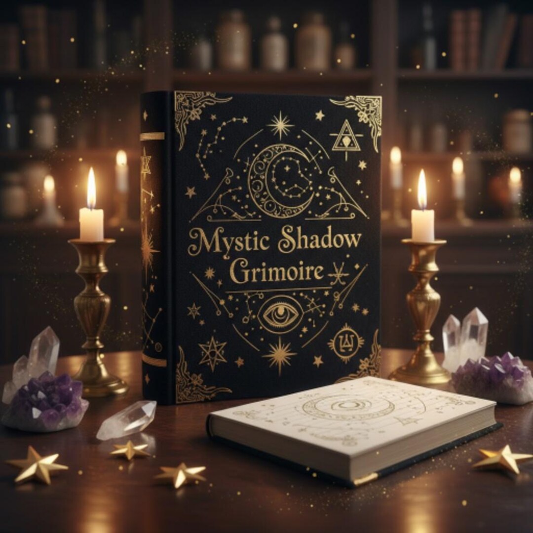 Mystic Shadow Grimoire Printable | Witchcraft Shadow Work Journal ...