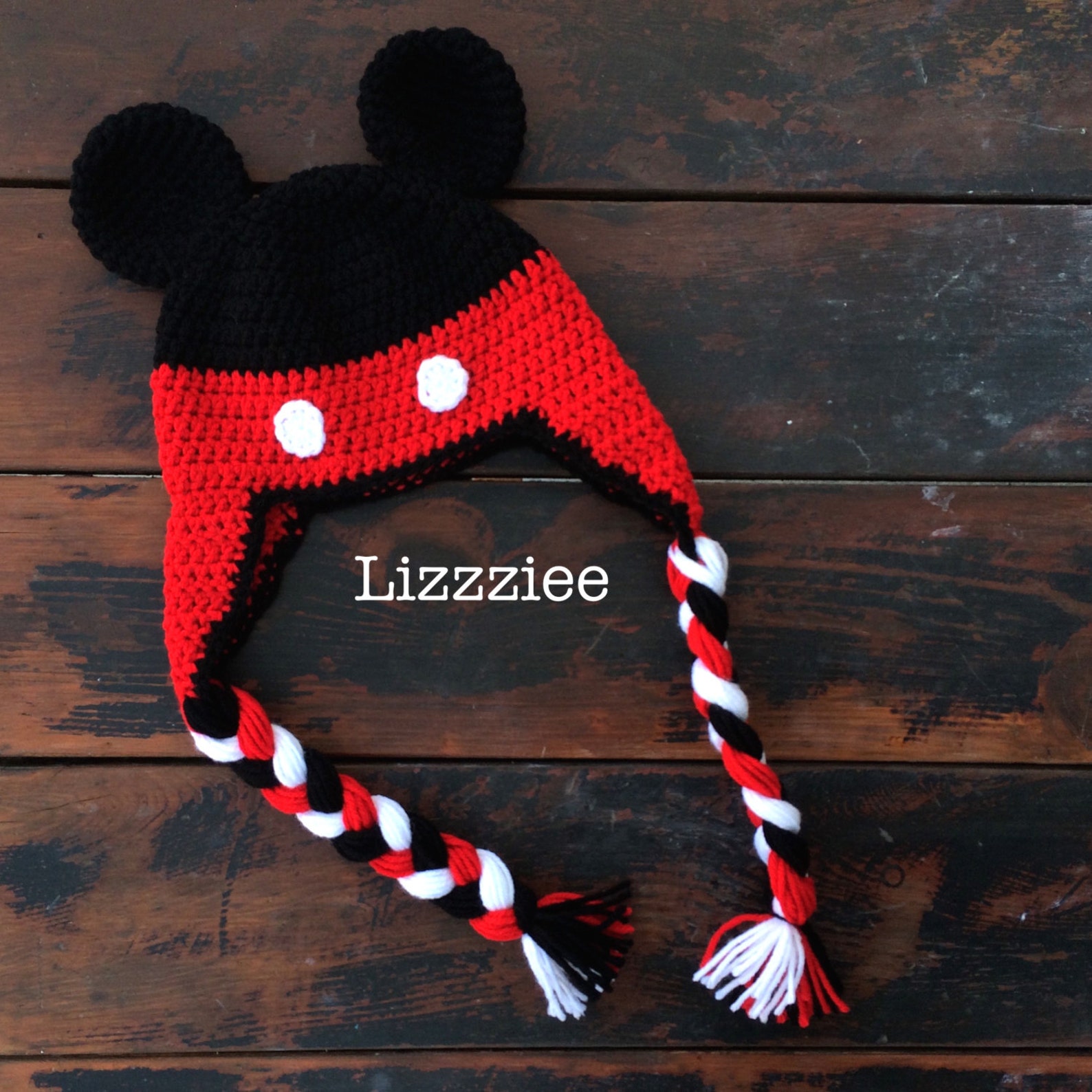 PDF Mickey Mouse Crochet Hat Pattern Instructions to Make a | Etsy