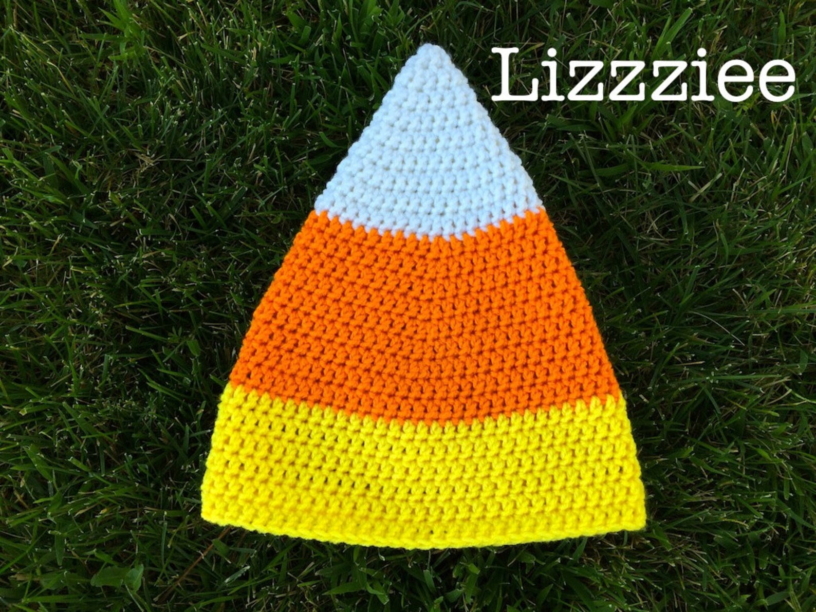 Candy Corn Crochet Hat PATTERN PDF Halloween Instructions to - Etsy