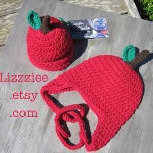 Apple Hat Pattern - Easy Crochet Hat PDF - Instructions to Make ...