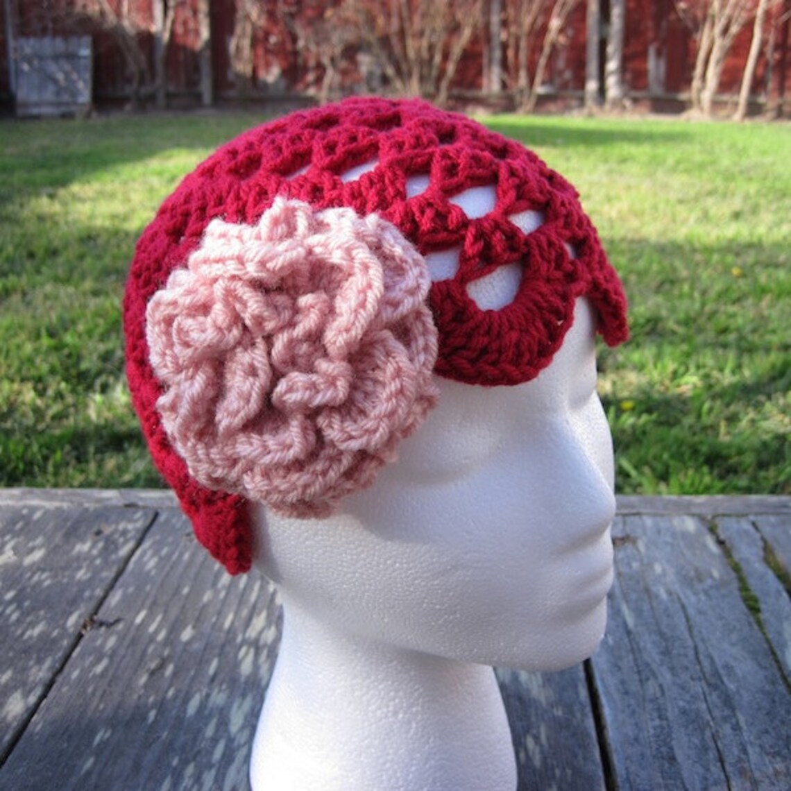 Girls Crochet Hat Pattern PDF Cute Hat Easy to Make - Etsy