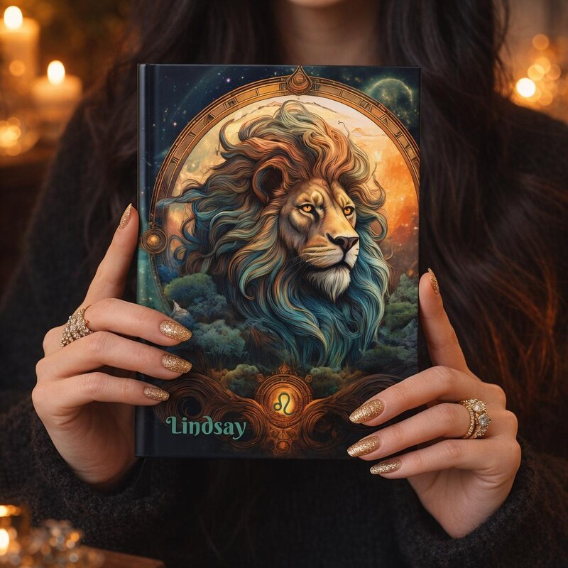 Zodiac Diary Leo - Etsy