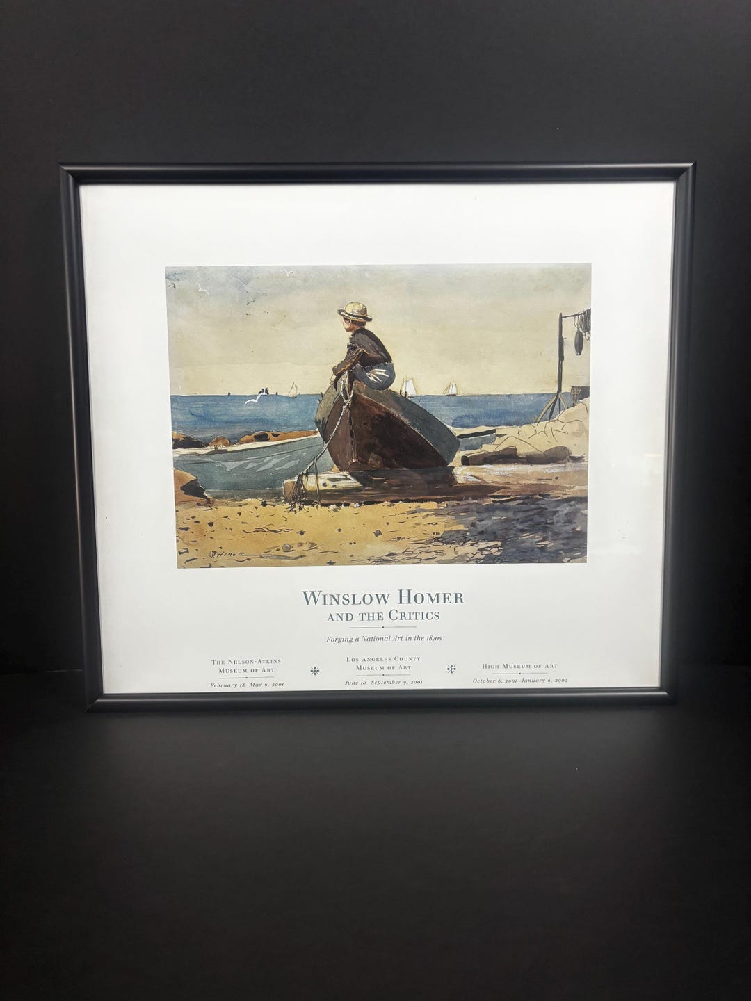 Winslow Homer, 'waiting for Dad' - Etsy