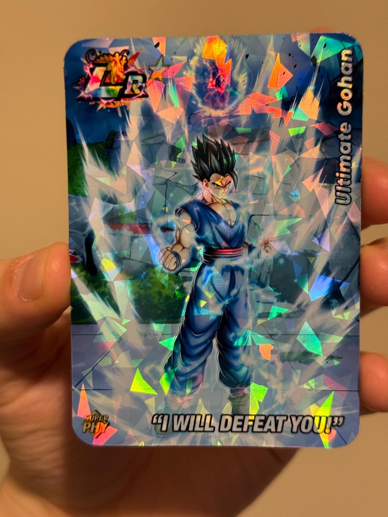 TCG Dokkan Battle Card | Lr Phy Ultimate Gohan + Beast Gohan Art - Etsy