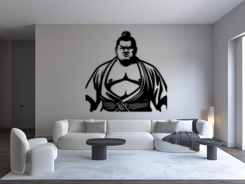 Sumo Wrestler SVG, Japanese Fighter Silhouette, Sumo Svg for Cricut ...