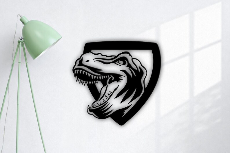 T-rex SVG | Dinosaur Silhouette and Cricut File, Dinosaur T-rex Dxf - Etsy