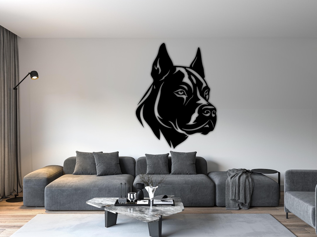 Pitbull Dxf File, Cnc, Dxf, Plasma, Glowforge, Png, Laser Cut ...
