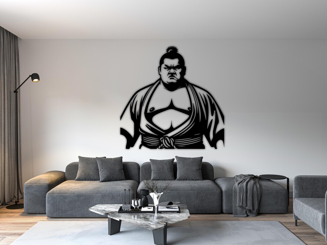 Sumo Wrestler SVG, Japanese Fighter Silhouette, Sumo Svg for Cricut ...