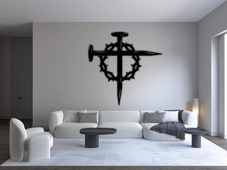 Nail Cross Dxf File, Cnc, Dxf, Plasma, Glowforge, Png, Laser Cut ...