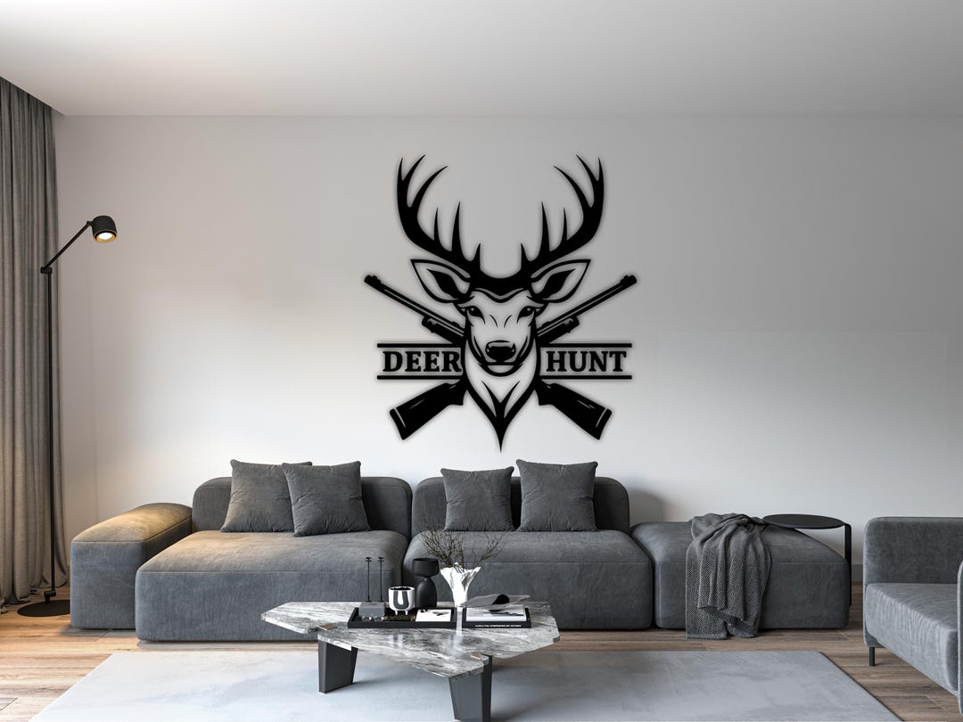 Deer Hunting Dxf File, Plasma, Cnc, Cricut, Glowforge, Plasma, Laser ...