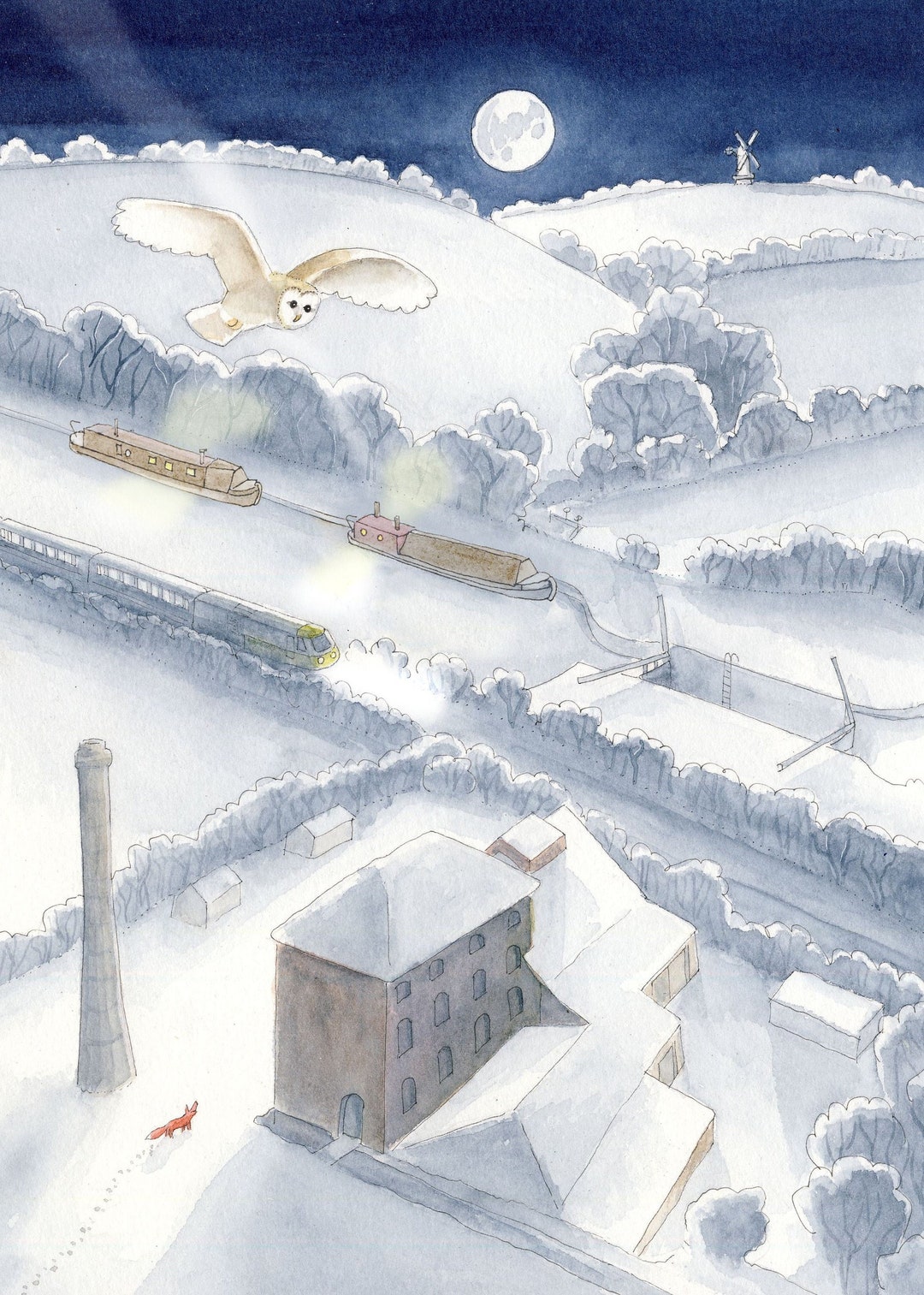 Barn Owl at Crofton 5 Greetings Cards - Etsy