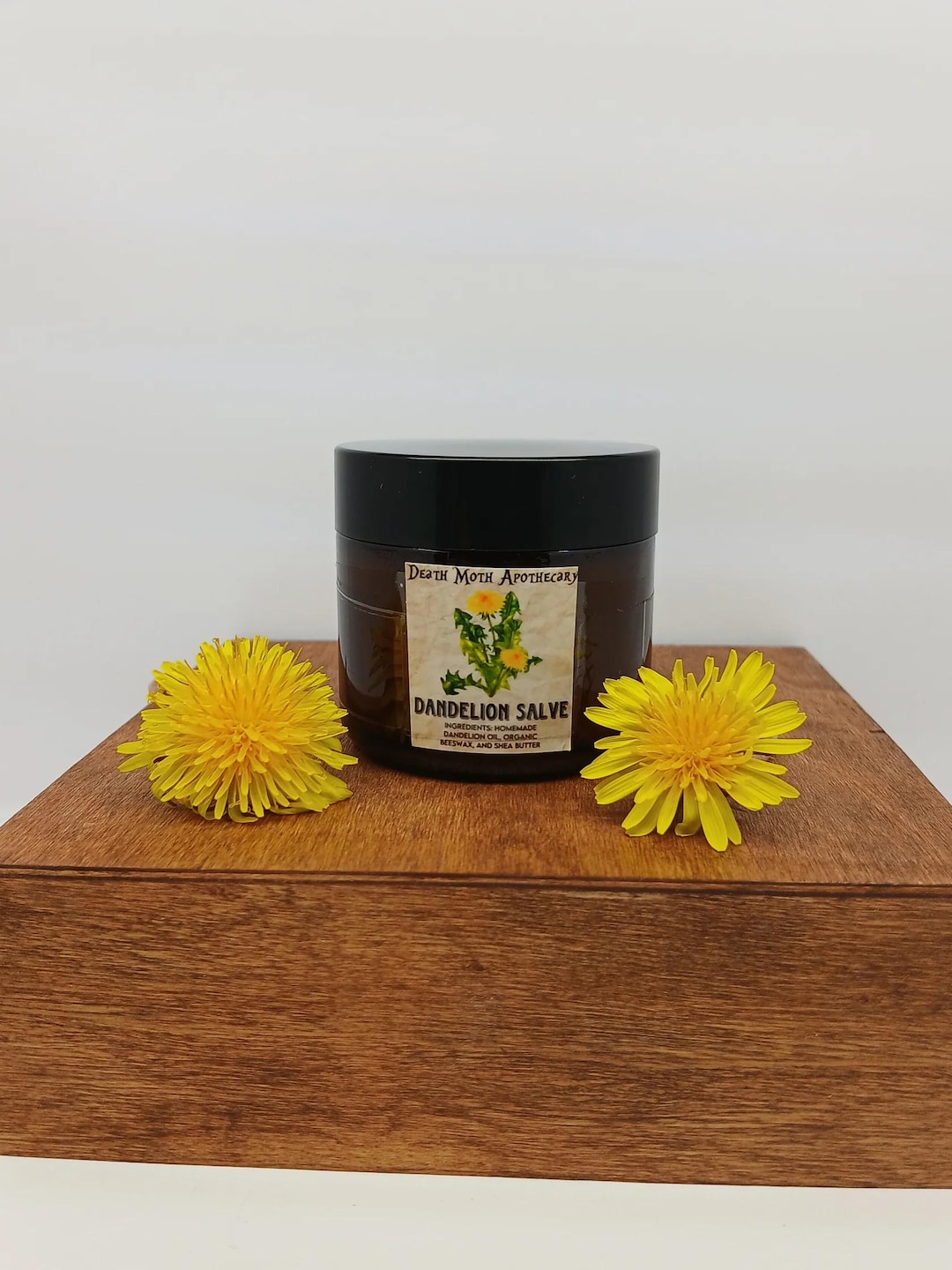 Dandelion Salve | All Natural Herbal Balm | Soothing Skin Ointment | - Etsy