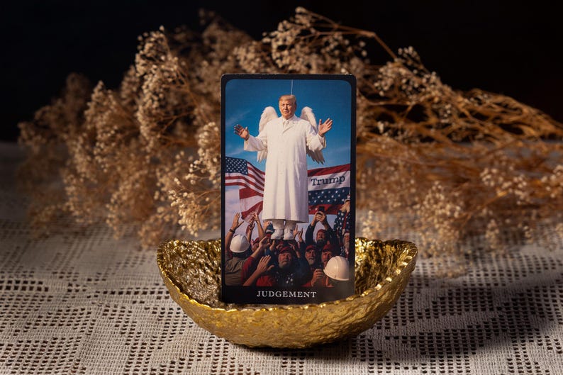 MERICA Tarot Major Arcana Deck - Etsy