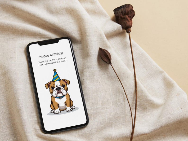 Editable Birthday Card Template | Digital Download | Print & Mobile ...