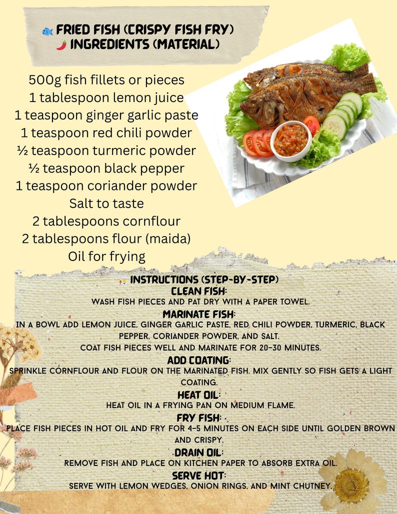 Fish Recipe Book PDF | Easy Seafood Recipes | Homemade Fish Cooking ...