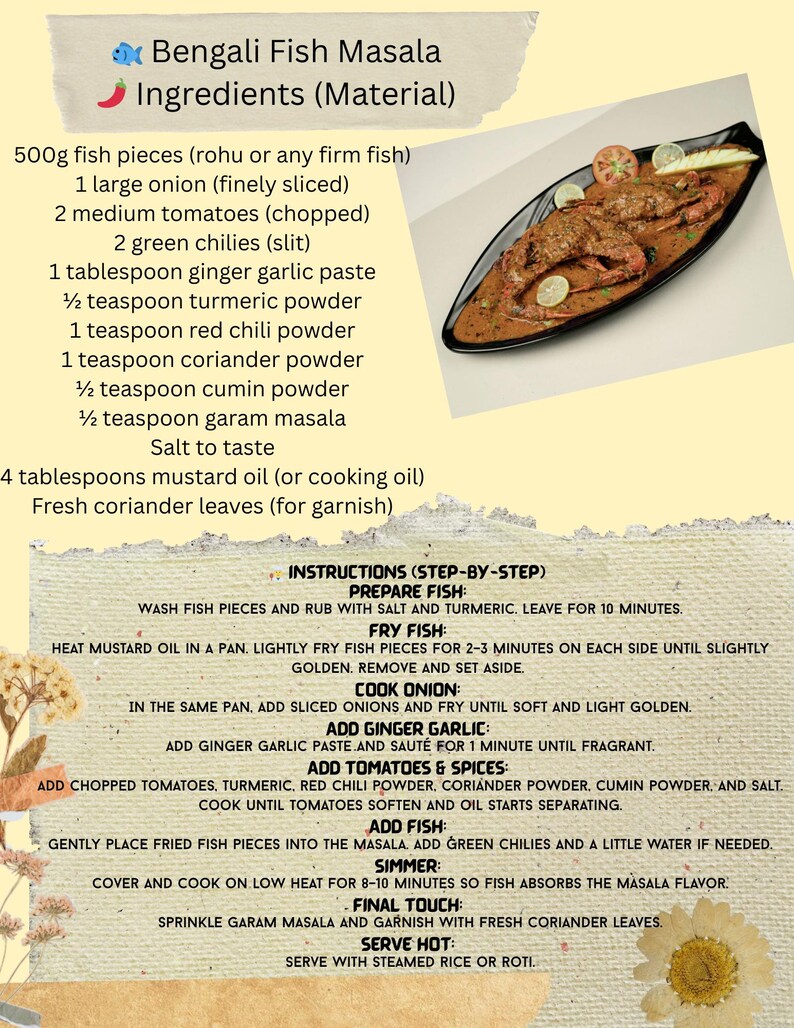 Fish Recipe Book PDF | Easy Seafood Recipes | Homemade Fish Cooking ...