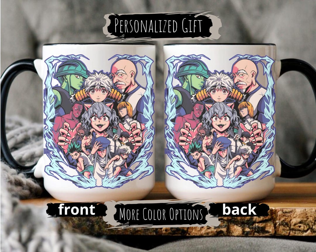 Hunter Anime Mug, Goon X Anime Mug, Fanart Anime Mug, Anime Lover Gift ...
