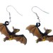 Bat Earrings Hangers Miniblings Bats Microbats Mammals Chiroptera ...