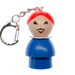 Fisher Price Little People Cool Key Chain Miniblings Retro Woman Red ...