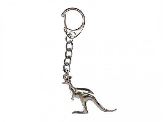 Kangaroo Key Ring Chain Miniblings Kids Children Australia Zoo - Etsy