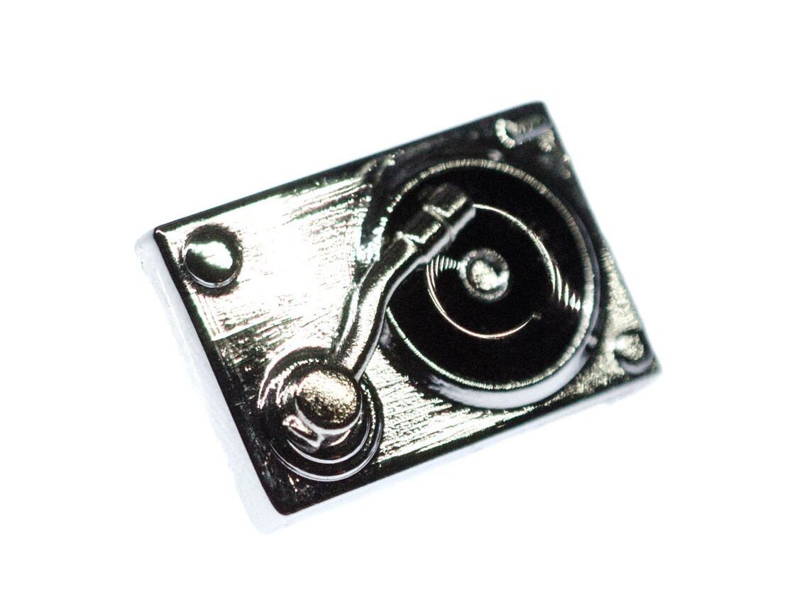 Turntables Record Player Pin Badge Button Turntables Brooch DJ | Etsy