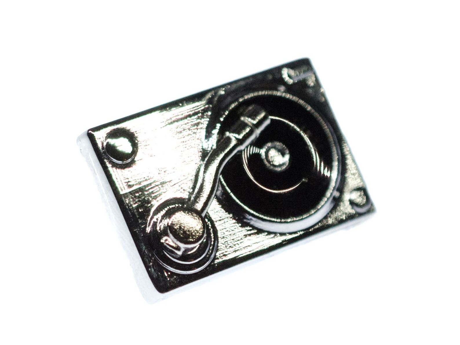 Turntables Record Player Pin Badge Button Turntables Brooch DJ | Etsy