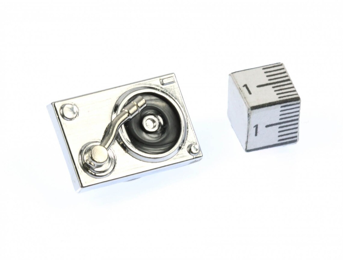 Turntables Record Player Pin Badge Button Turntables Brooch DJ | Etsy