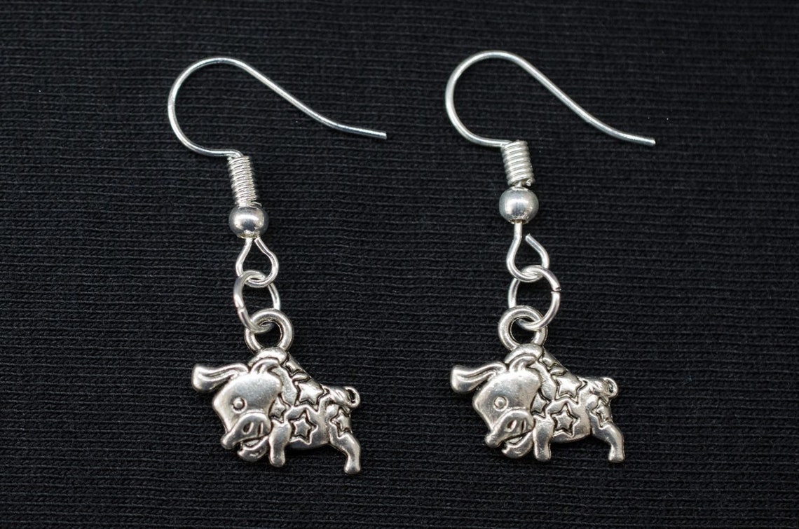 Taurus Earrings Miniblings Sign Astrological Constellation - Etsy