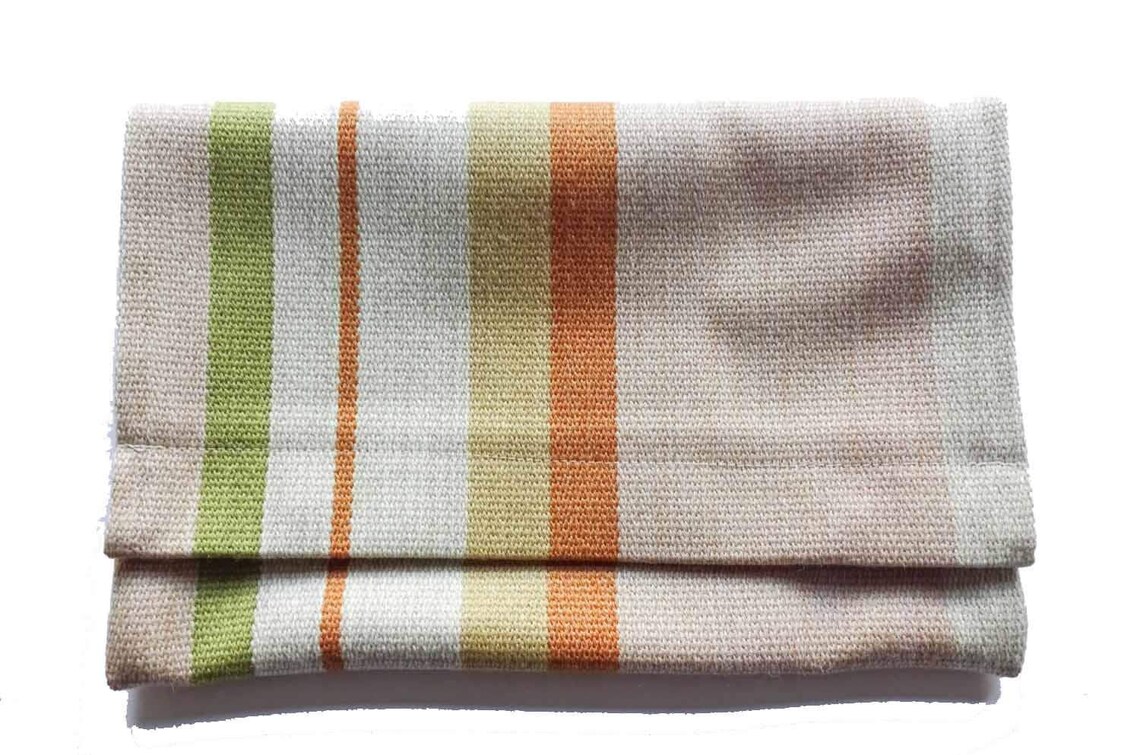 Clutch Wallet Tablet Stripe Bag Miniblings Textile 27x18cm - Etsy