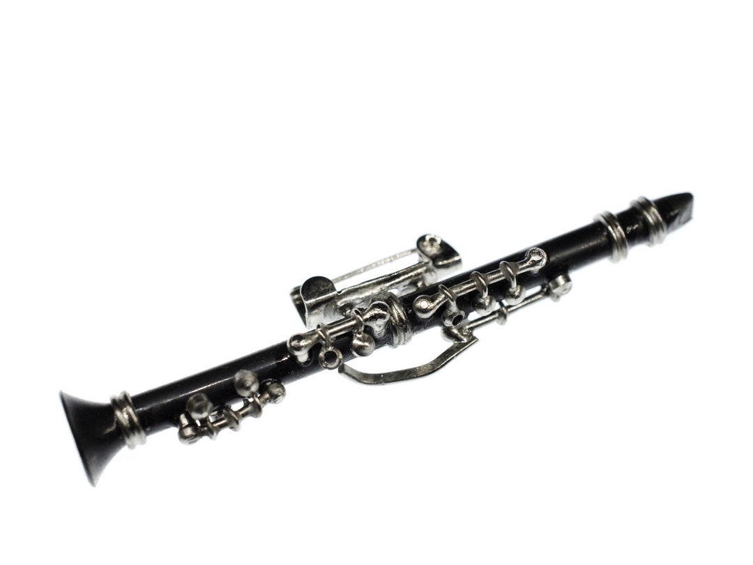Clarinet Brooch Miniblings Pin Music Orchestra Band Badge Button Badge ...