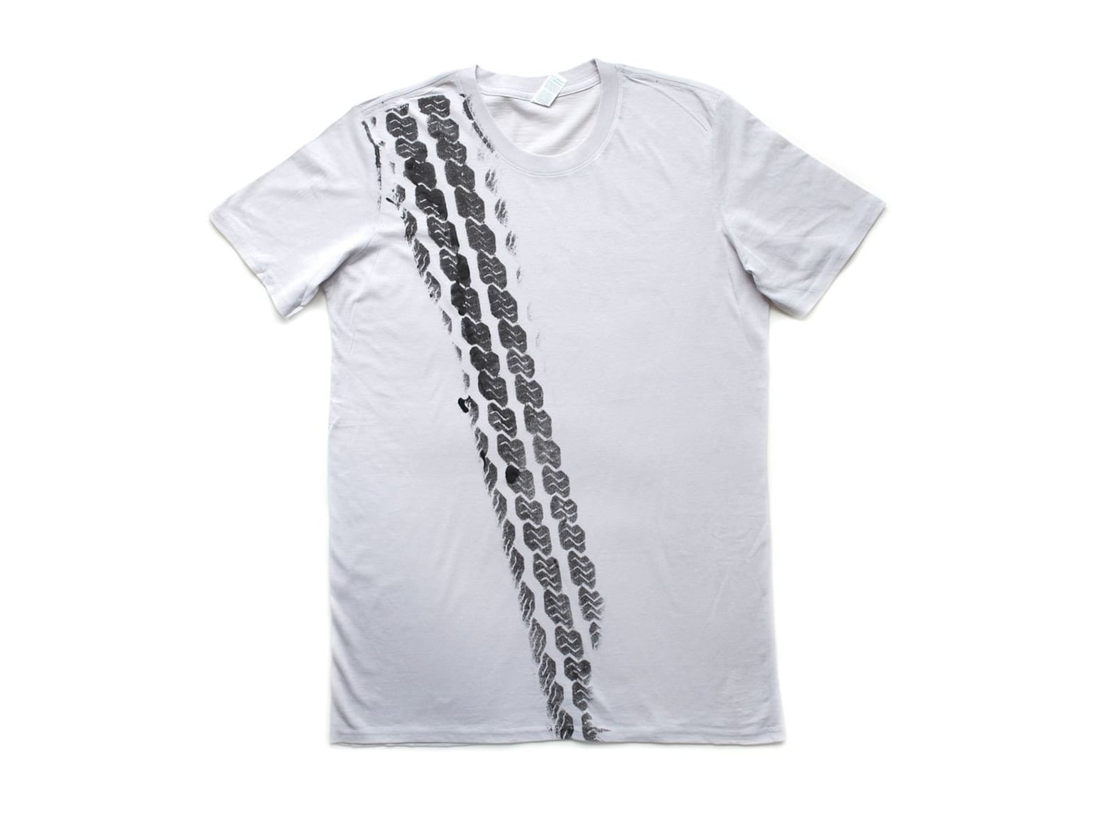 Tire Mark Tire Track T-shirt Tshirt Road Print Men Brakes - Etsy