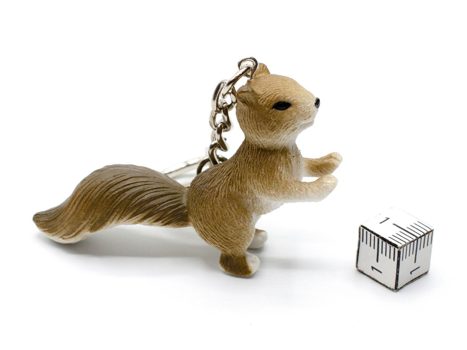 Squirrel Key Ring Chain Miniblings Zipper Animals Sciurus Tree - Etsy