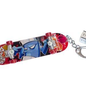 Skateboard Ring Miniblings Board Skaters Colorful - Etsy