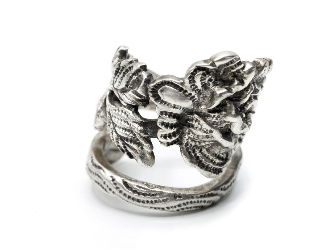 Real Silver Ring 825 Sterling Miniblings Cutlery Handmade Unique ...