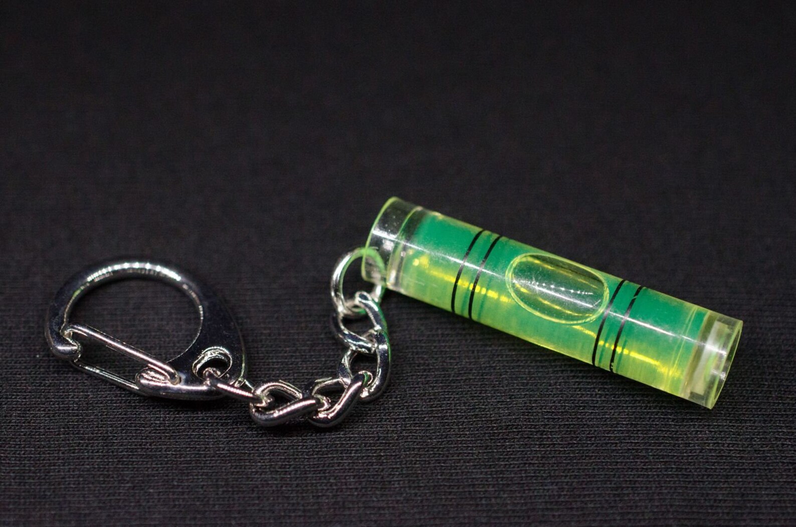 Working Water Level Key Ring Chain Miniblings Scale Green Tools ...