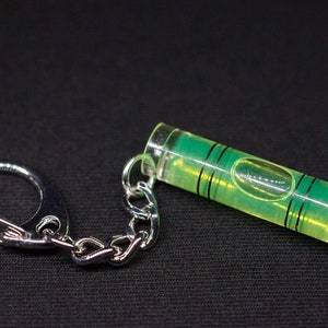 Working Water Level Key Ring Chain Miniblings Scale Green Tools ...